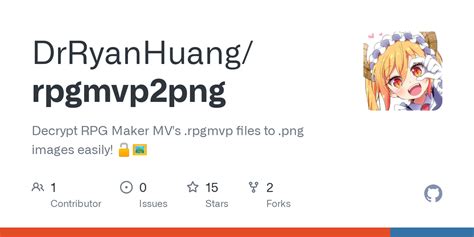 Github Drryanhuangrpgmvp2png Decrypt Rpg Maker Mvs Rpgmvp Files