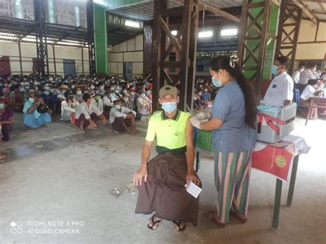 ဝါးခယ်မမြို့နယ်တွင် ကိုဗစ် ၁၉ ရောဂါ ကာကွယ်ဆေးများ ဆက်လက်ထိုးနှံပေးလျက်ရှိ Information And