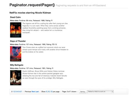 Backbonepaginator New Pagination Components For Backbonejs