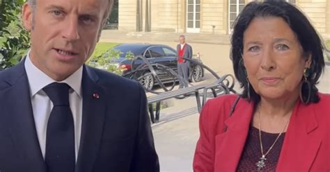 მაკრონი მე ვხედავ რომ ქართველი ხალხის მომავალი ევროპულია ტაბულა