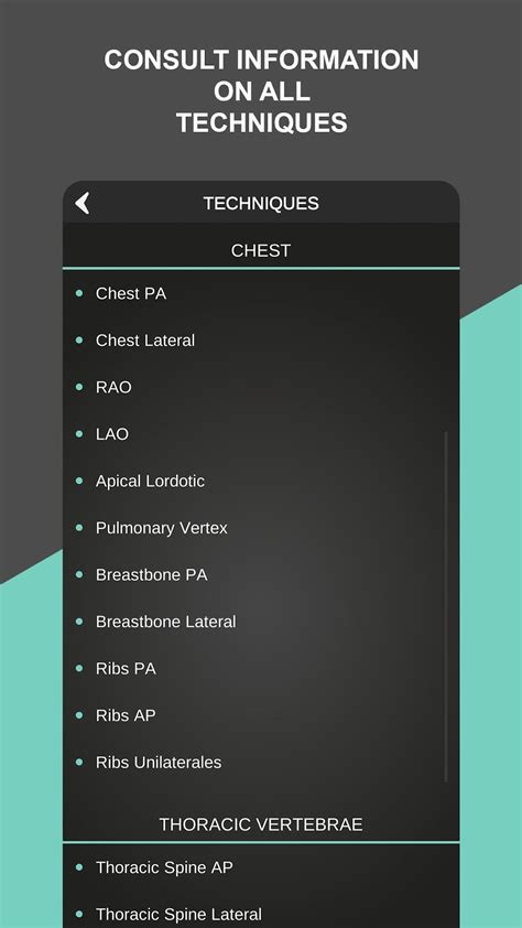 Rx Radiographic Positioning для Android — Скачать