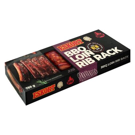 Eskort Pre Cooked Marinated Loin Ribs 750g Pnp