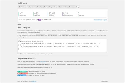 Lighthouse Wordpress Performance Plugin Getbutterfly