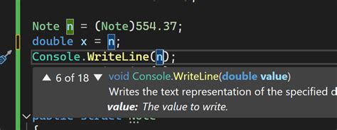 C Consolewriteline Not Applying Overloaded Tostring Because Of An Implicit Operator To