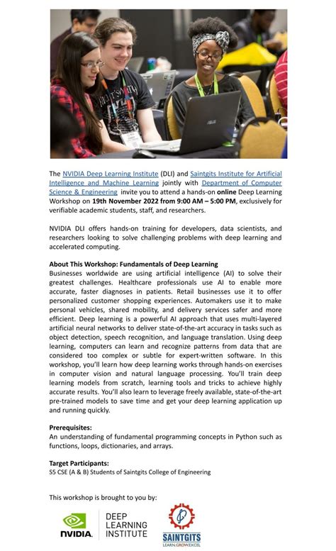 Santhosh P Mathew On Linkedin Deeplearning Nvidia Saintgits