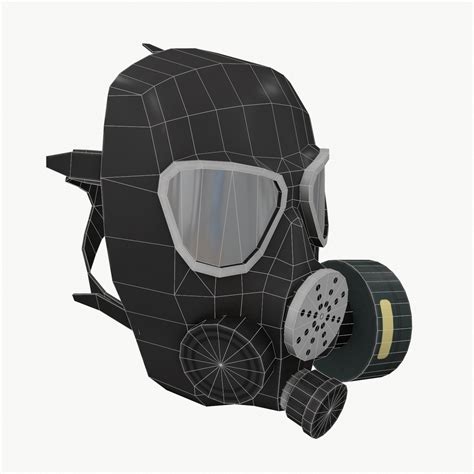 3d gas mask