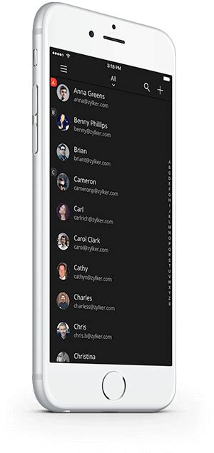 Zoho Mail Admin Mobile App