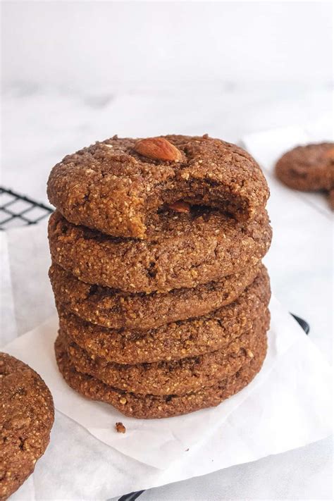 1 Bowl Vegan Almond Flour Cookies Easy Vegan Cookies