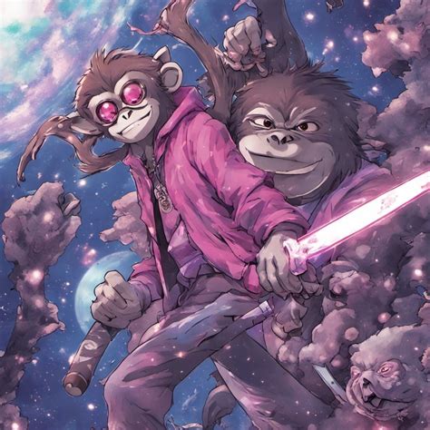 Purple Monkey User On Nightcafe Nightcafe