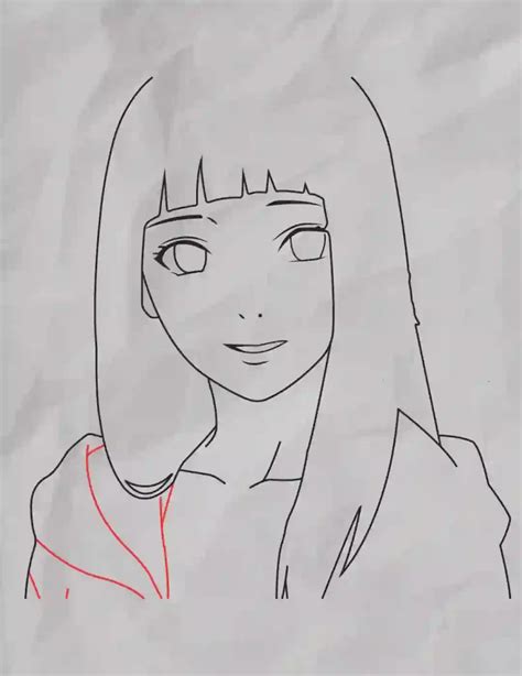 How To Draw Hinata Character Step By Step Storiespub