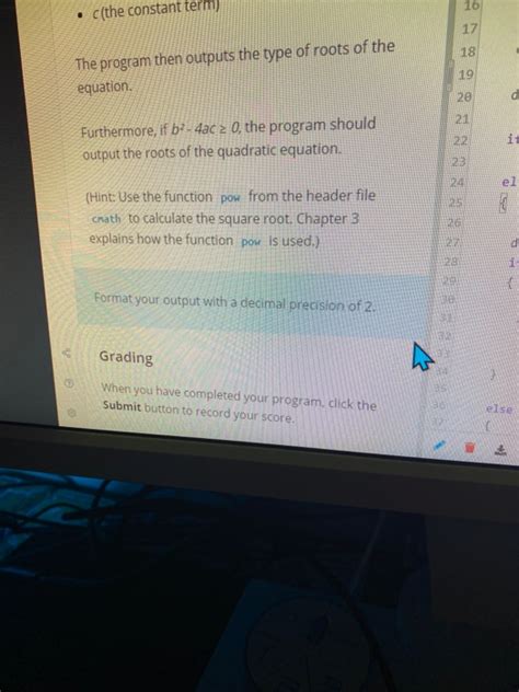 Solved Programming Exercise 4 7 Instructions The Roots Of Chegg