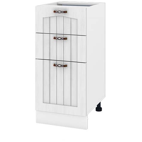 КУХНЕНСКИ ШКАФ ДОЛЕН РЕД С ДВЕ ЧЕКМЕДЖЕТА И ВРАТА Irim 40x55x87 СМ ДЕСЕН