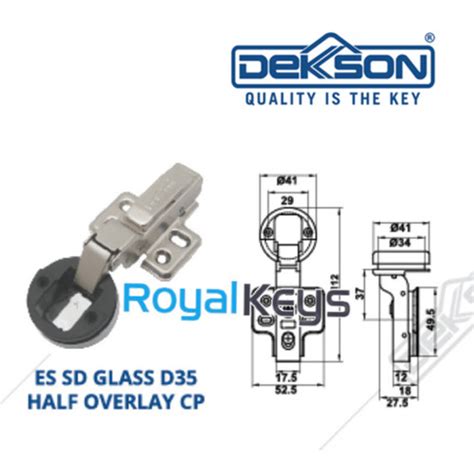 Jual Engsel Sendok Hinge Dekson Dekkson Hyd Es Sd Glass D35 Half Overlay Cp Jakarta Utara