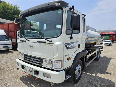 살수차 메가트럭 스텐탱크 7700l 수동