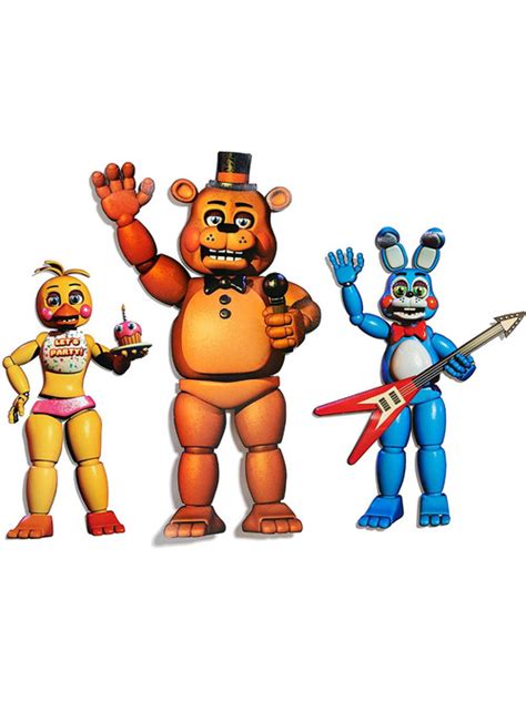 Set Of 3 Five Nights At Freddys Characters