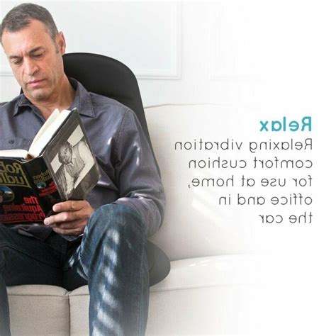 Homedics Vibrating Massager Car Seat Massage Chair Cushion