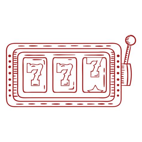 Red Slot Machine Icon Png And Svg Design For T Shirts