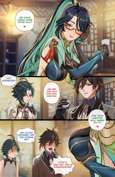 Alexander Dinh Xianyun Genshin Impact Xiao Genshin Impact Zhongli Genshin Impact