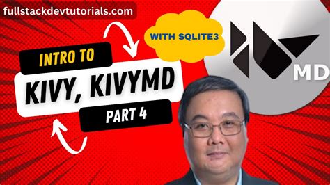 Kivy And Kivymd Tutorial With Sqlite3 Part 4 Youtube