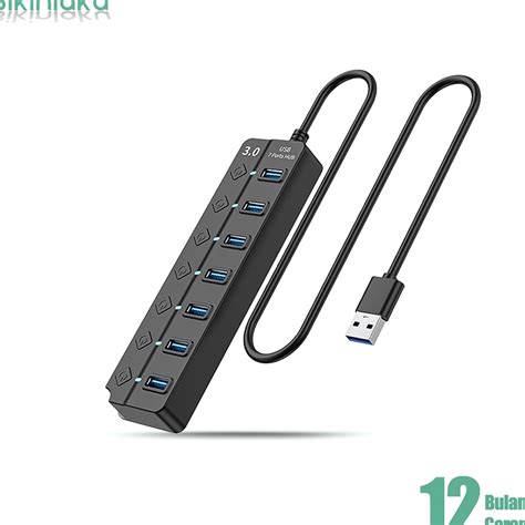 Usb Hub 7 In 1 Bikinlaku Usb 30 Saklar Independen And Hdmi