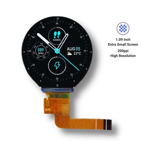 Round LCD Tailor Pixels