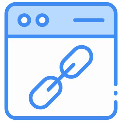 Web Link Generic Blue Icon