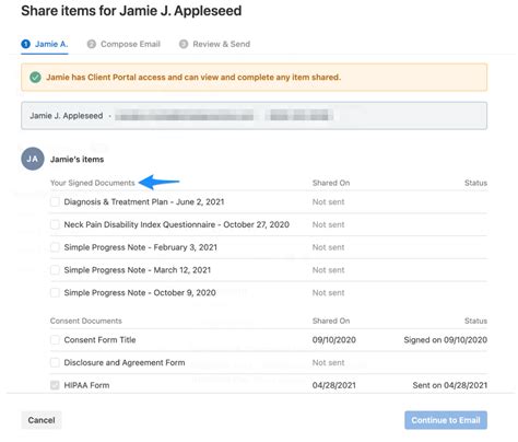 Sending Intake Forms And Documents To Clients Simplepractice Support