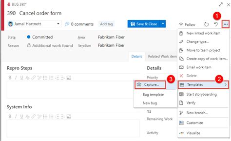 Use Azure Devops Work Item Templates To Update Work Items In Azure Boards Azure Boards