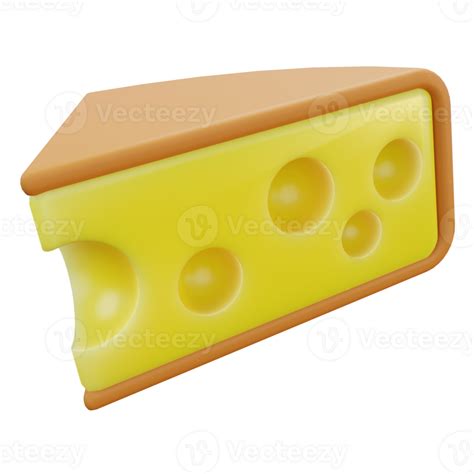 3d Cheese Slice 28762700 Png