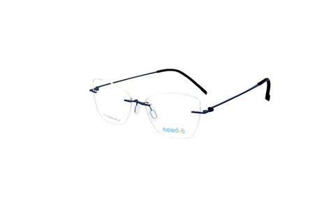 Luxury Rectangle Titanium Rimless Eyeglass Frames Fashionable Classic Optics Glasses For Reading