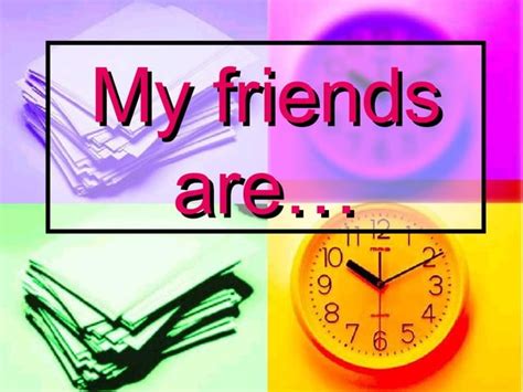 my friends ppt