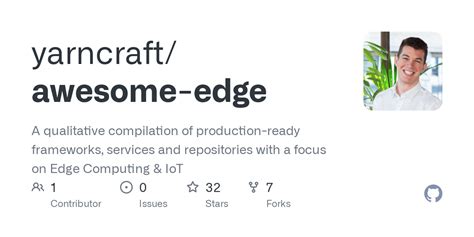 Github Yarncraft Awesome Edge A Qualitative Compilation Of Production Ready Frameworks