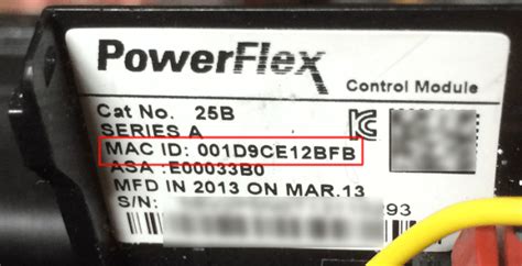Set A Powerflex 525s Ethernet Ip Address Using A Pc The Automation Blog