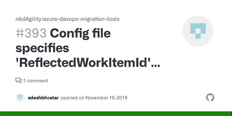 Config File Specifies Reflectedworkitemid Which Wasnt Found