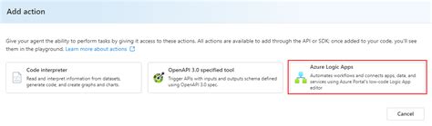 Run Workflows As Actions On Agents In Azure Ai Foundry Azure Logic Apps Microsoft Learn