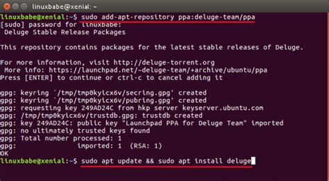 How To Install Latest Deluge BitTorrent Client On Ubuntu