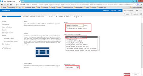 Neal Mukundan Sharepoint 2013 Creating A Webpart Page