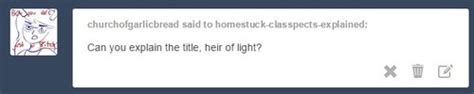 Homestuck Classpects Explained