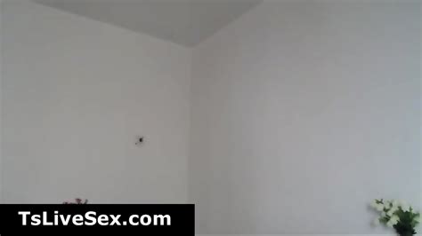 Huge Dick Tranny Jacks Off In Front Of Webcam