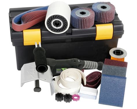 Reca Ptx 1800 ШЛАЙФМАШИНА КОМПЛЕКТ Комплекти Сатиниращи машини • Аксесоари Рязане и