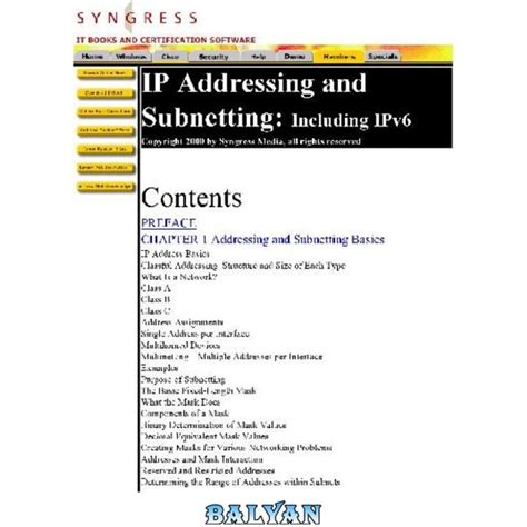 خرید و قیمت دانلود کتاب Ip Addressing And Subnetting Including Ipv6 ترب