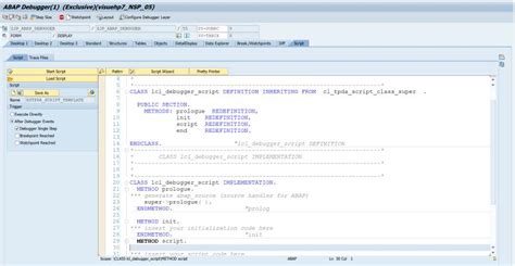 Parth Kosarkar On Linkedin Exploring Abap Debugger 4 Work With