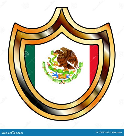 Escudo De La Bandera De Mexico Bestandflag Of Mexico 1821 1823svg