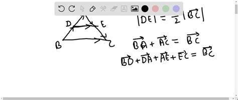 use vectors to prove that the line joining the midpoints of two sides