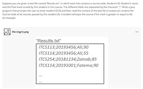 Solved Write A Java Program Suppose You Are Given A Text