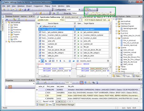 Quick Start In Database Development With Sakila Database Project
