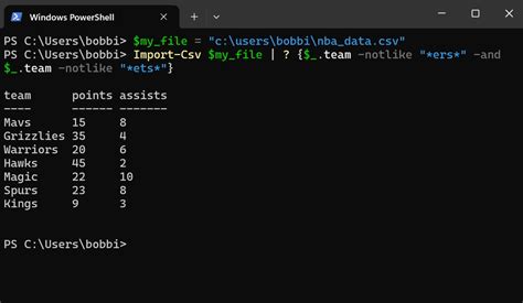PowerShell How To Use Notlike With Multiple Values Collecting Wisdom