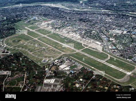 An Aerial View Of Yokota Air Base Japan Base Yokota Air Base Country