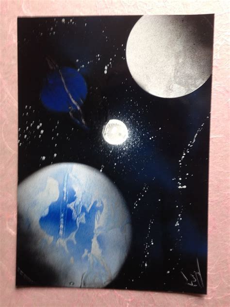 Spray Paint Art Space Painting Space Painting Space Art Art Painting