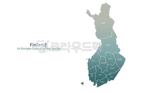 핀란드 Finland 지도 맵 Map 사진이미지일러스트캘리그라피 Tunasalmon작가